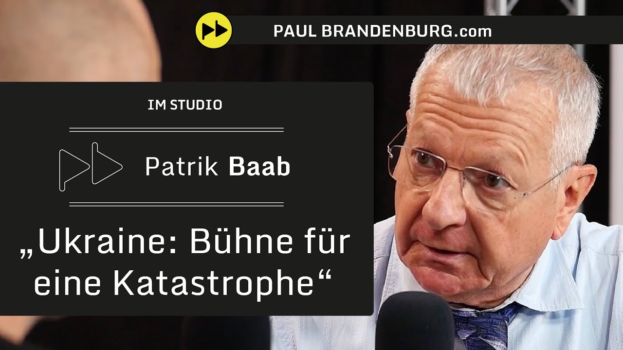 "Ukraine: Bühne für eine Katastrophe" – Im Studio: Patrik Baab - YouTube