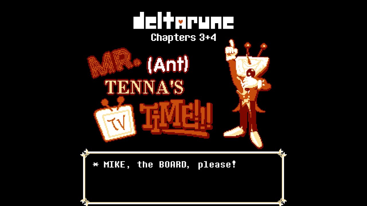 【8BIT﻿】MIKE, the BOARD, please! - Deltarune Chapter 3 | 8BIT COVER ...