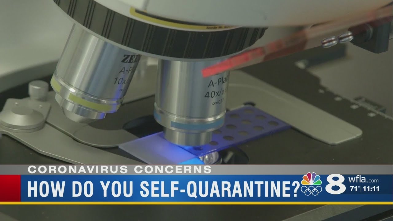 How to self-quarantine during the coronavirus outbreak - YouTube