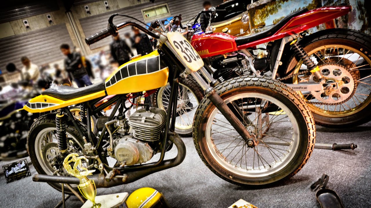 YAMAHA YZ Vintage Dirt Track Racer - YouTube