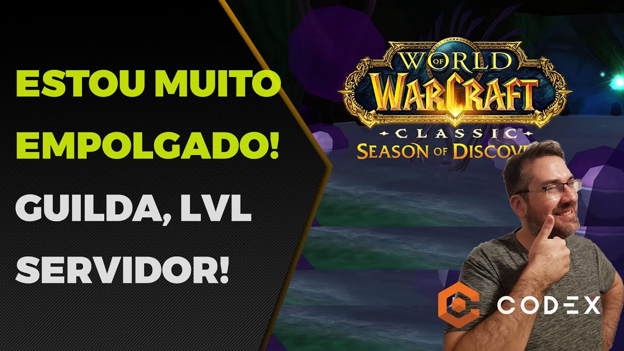 TÓ MUITO EMPOLGADO! SEASON OF DISCOVERY! Live Especial, Guilda do CODEX e Muito Mais! - YouTube
