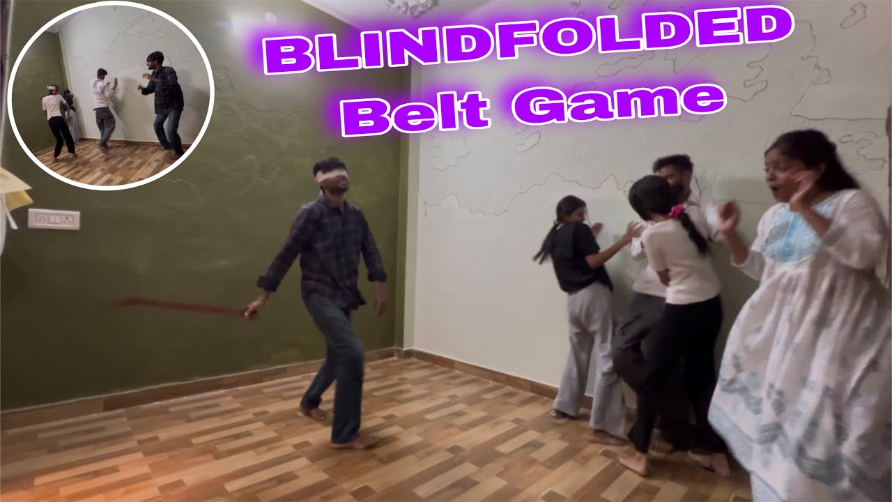 BLINDFOLDED Belt game challenge || Kamal || Anushka - YouTube