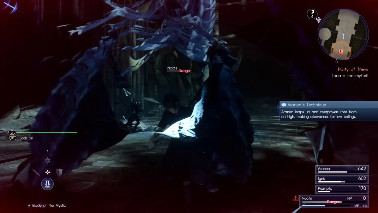Final fantasy 15 boss fight - YouTube