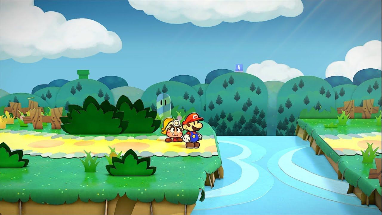 How to cross the river in Petal Meadows | Paper Mario The Thousand Year ...