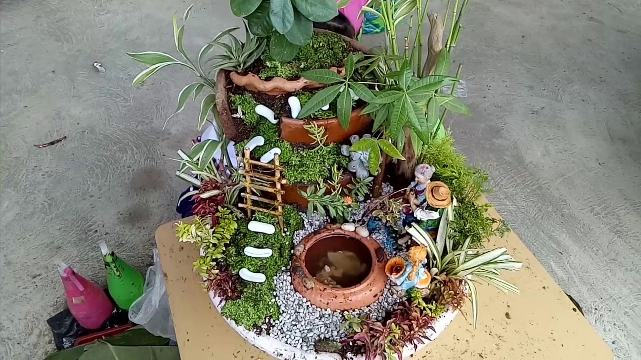 Super Easy Dish Garden - YouTube