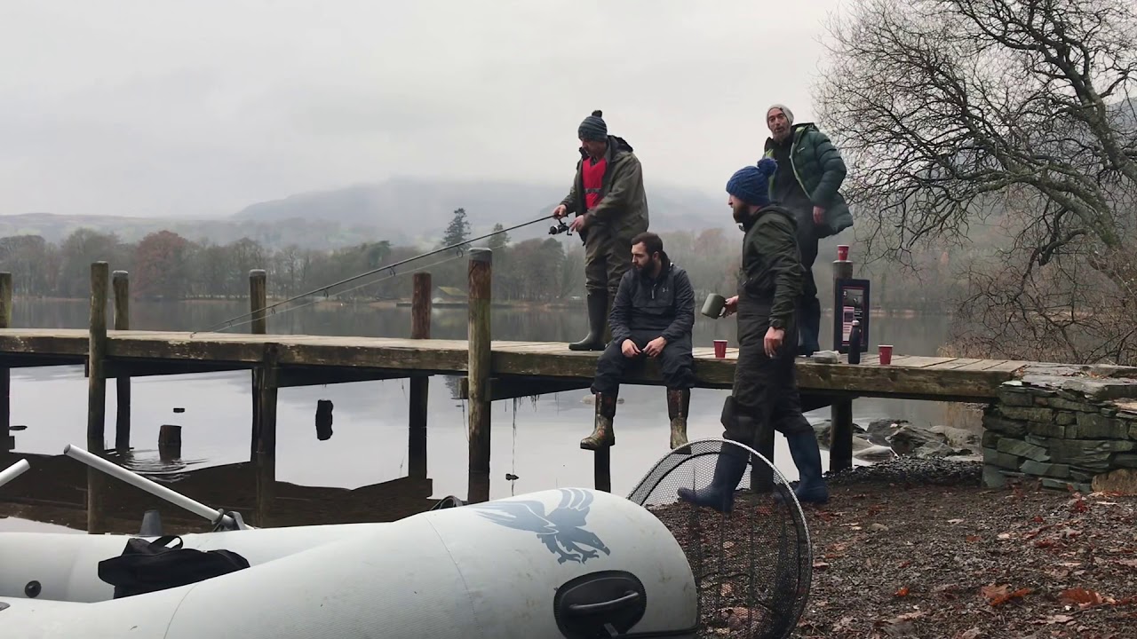 Pike fishing coniston water - YouTube