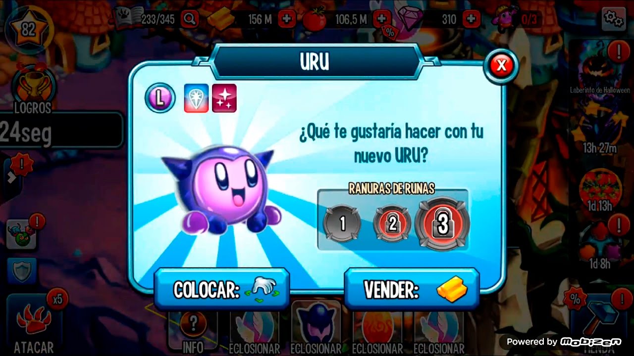 Monster Legends l Monstruo Legendario l Uru - YouTube
