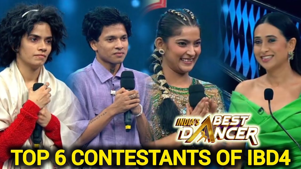 😍 India's Best Dancer 4 Top 6 Announcement || Nextion Nepo vartika jha ...