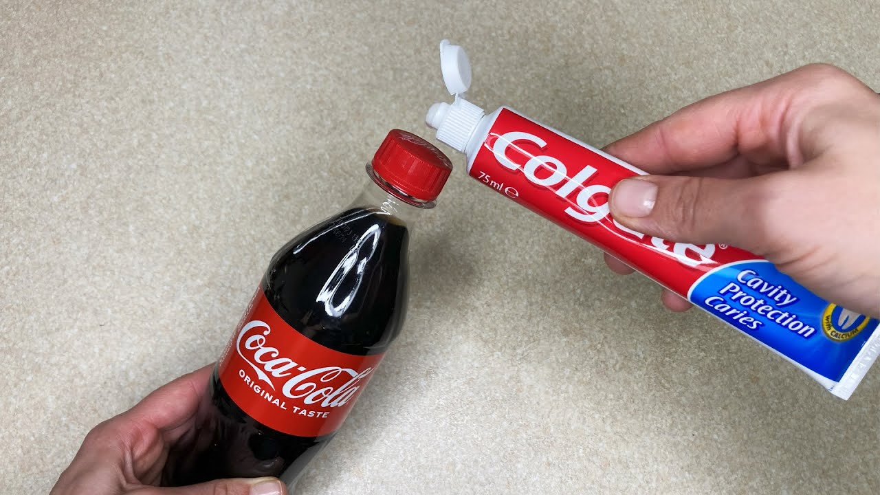 Mix Coca-Cola and Toothpaste 💥 I didn’t expect it to be so effective ...