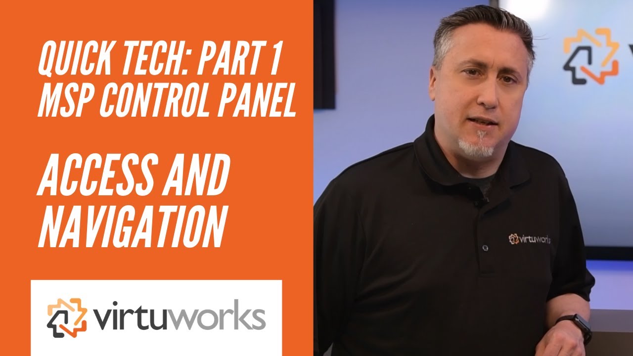Quick Tech: MSP Control Panel Pt. 1 - YouTube