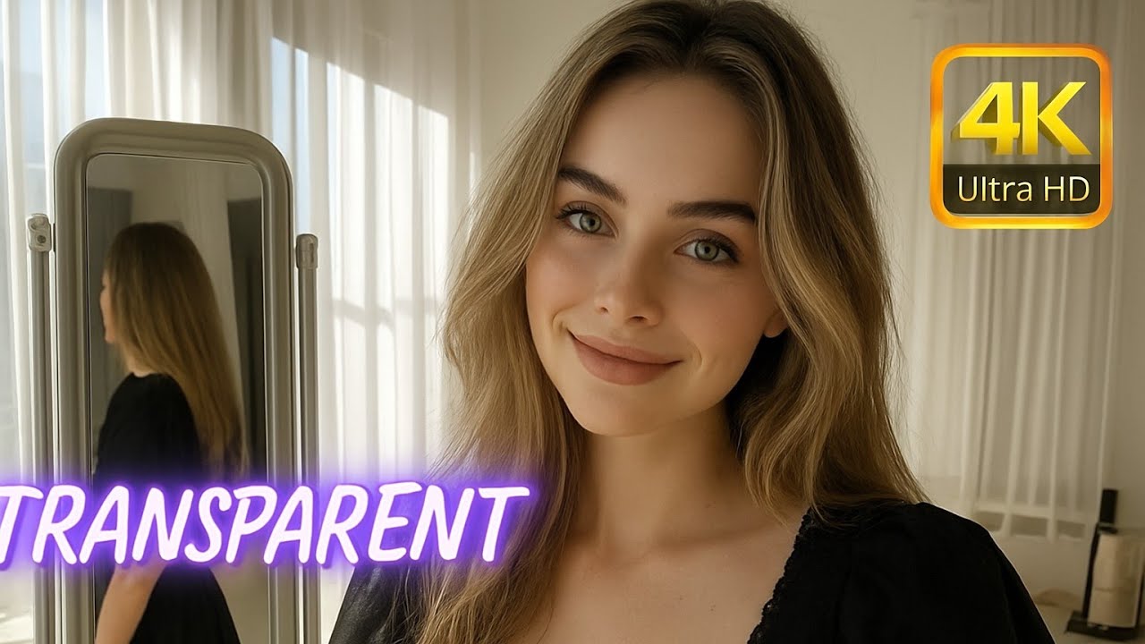 4K try on haul see everything | mesh & sheer dress | fashion trending ...