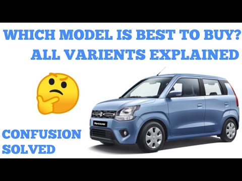 Maruti Suzuki Wagon R All Varients Explained || Which model is best to ...