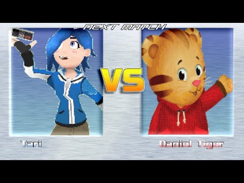 M.U.G.E.N BATTLES | Tari vs Daniel Tiger
