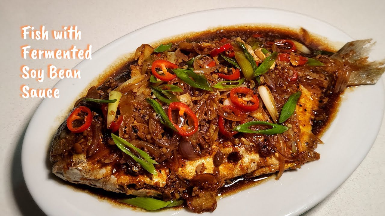 Fish with Fermented Soy Bean Sauce - YouTube