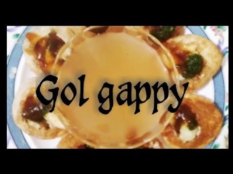 Quick and easy gol gappy recipe - YouTube