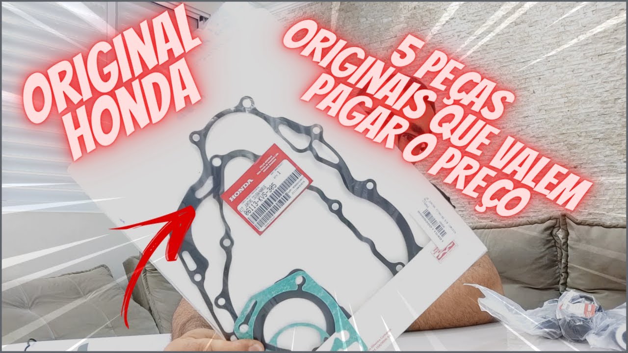 5 PEÇAS DE MOTO ORIGINAIS PARA COMPRAR SEM MEDO E EVITAR PARALELAS ...