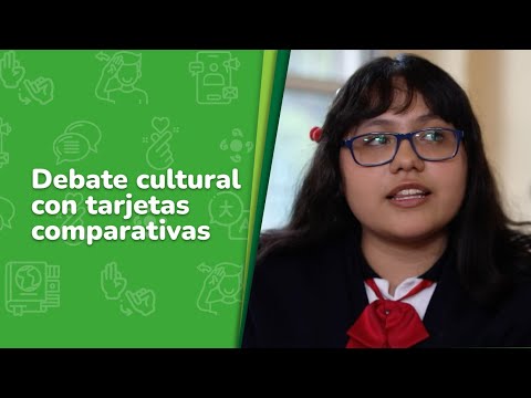 Debate cultural con tarjetas comparativas • Lenguajes • 3er. grado | Video detonador