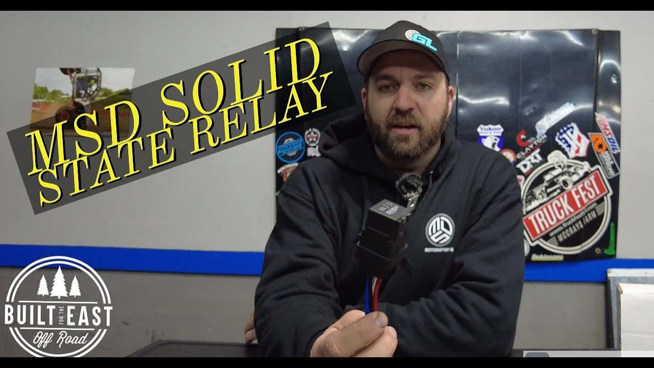 MSD solid state relay - YouTube