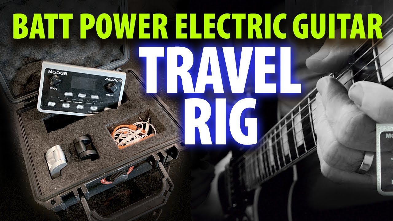 $150 Portable Electric Guitar Travel Rig: Headphone Amp + Multi FX ...
