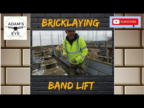bricklaying (start band lift) - YouTube