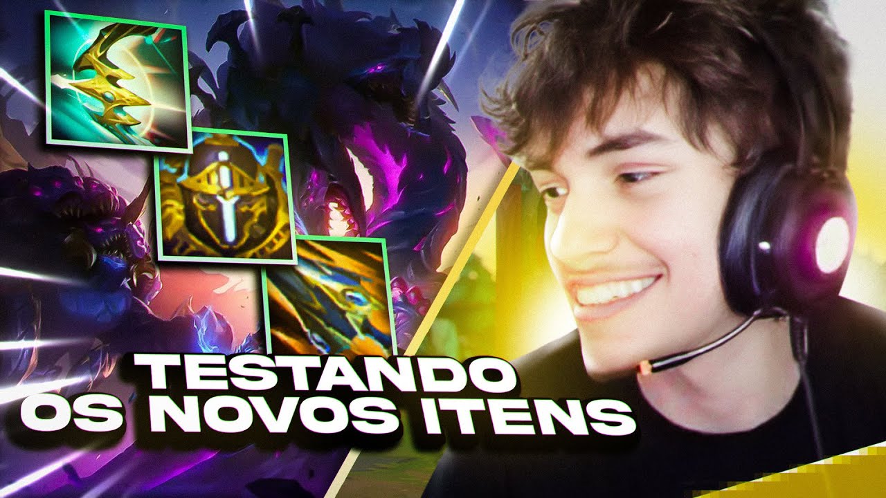 GUIVEN TESTANDO OS NOVOS ITENS DA IRELIA NO MODO TREINO - YouTube