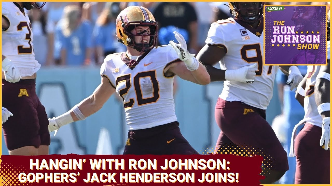 1-on-1 With Golden Gophers DB JACK HENDERSON | The Ron Johnson Show - YouTube