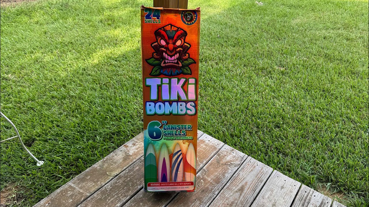 6” Tiki Bombs Canister Shell - Great Grizzly - YouTube