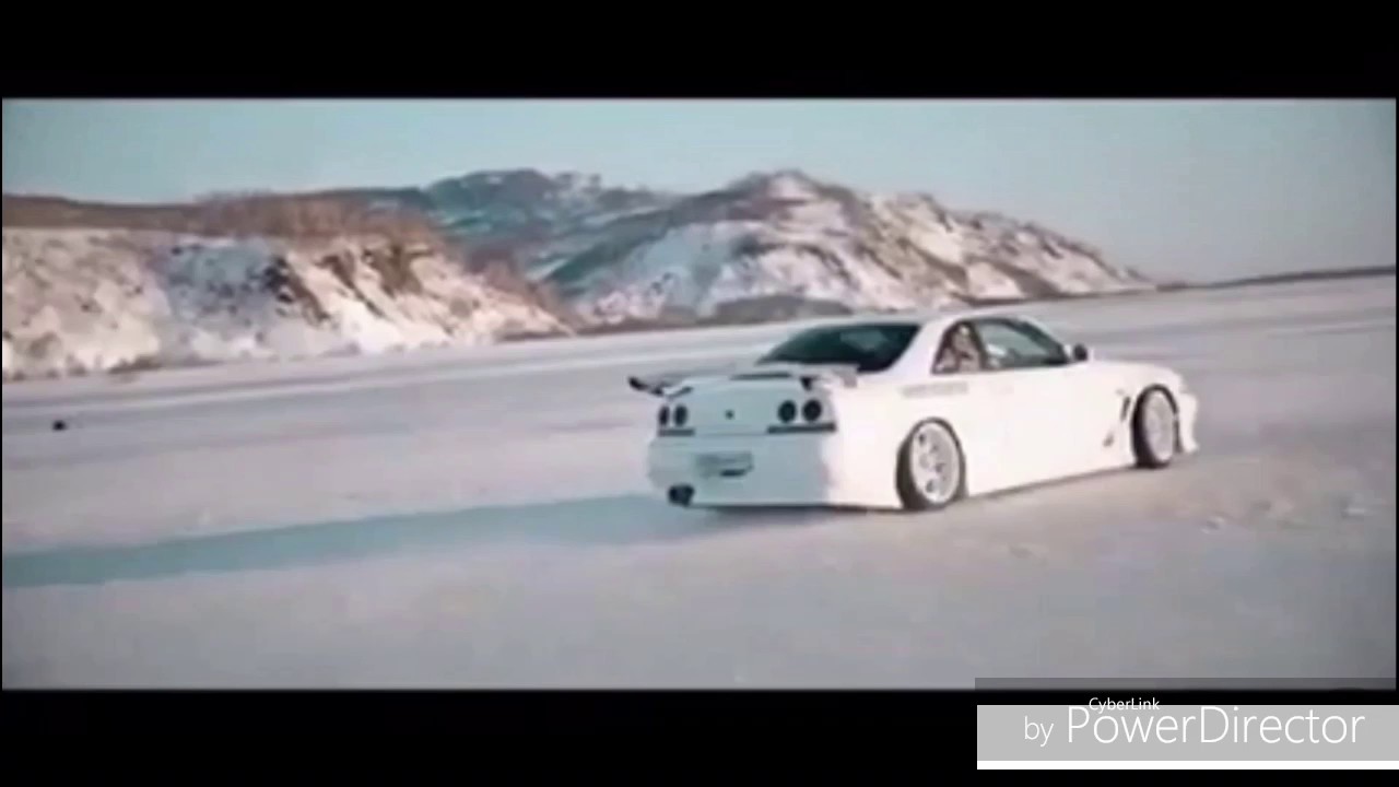 Nissan Skyline R33 drift at snow | SerboPlayer 04 - YouTube