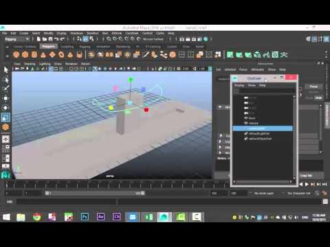 Maya 2016 tutorial : The Point constraint explained - YouTube