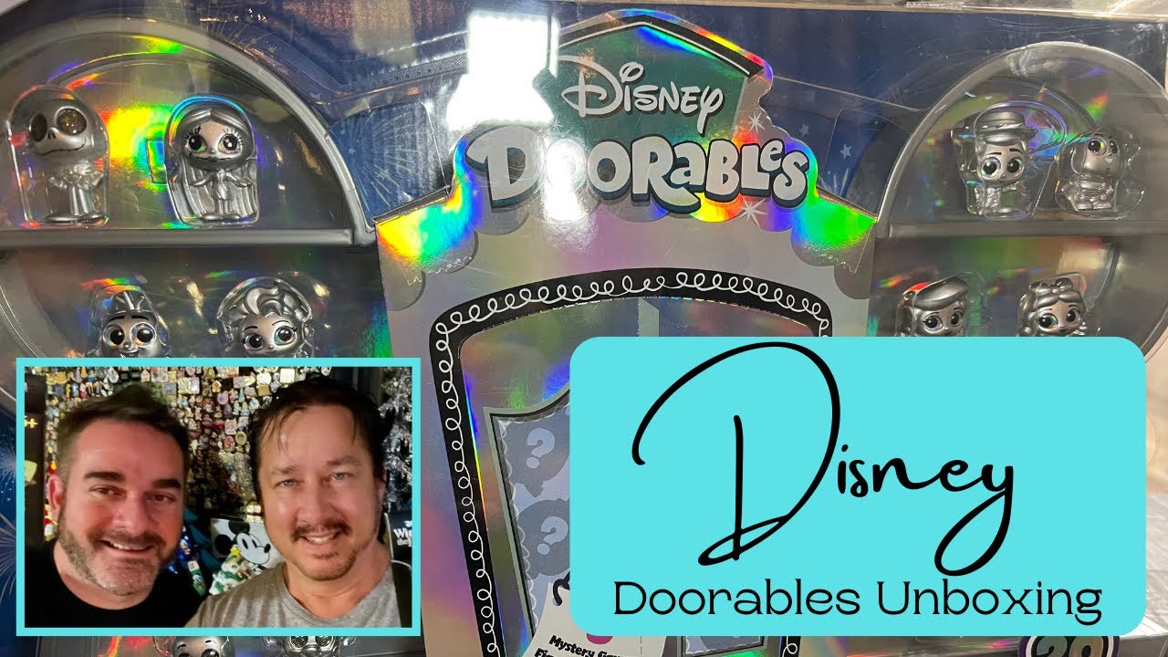 Disney Doorables Unboxing huge set of Silver Doorables with 5 mystery ...
