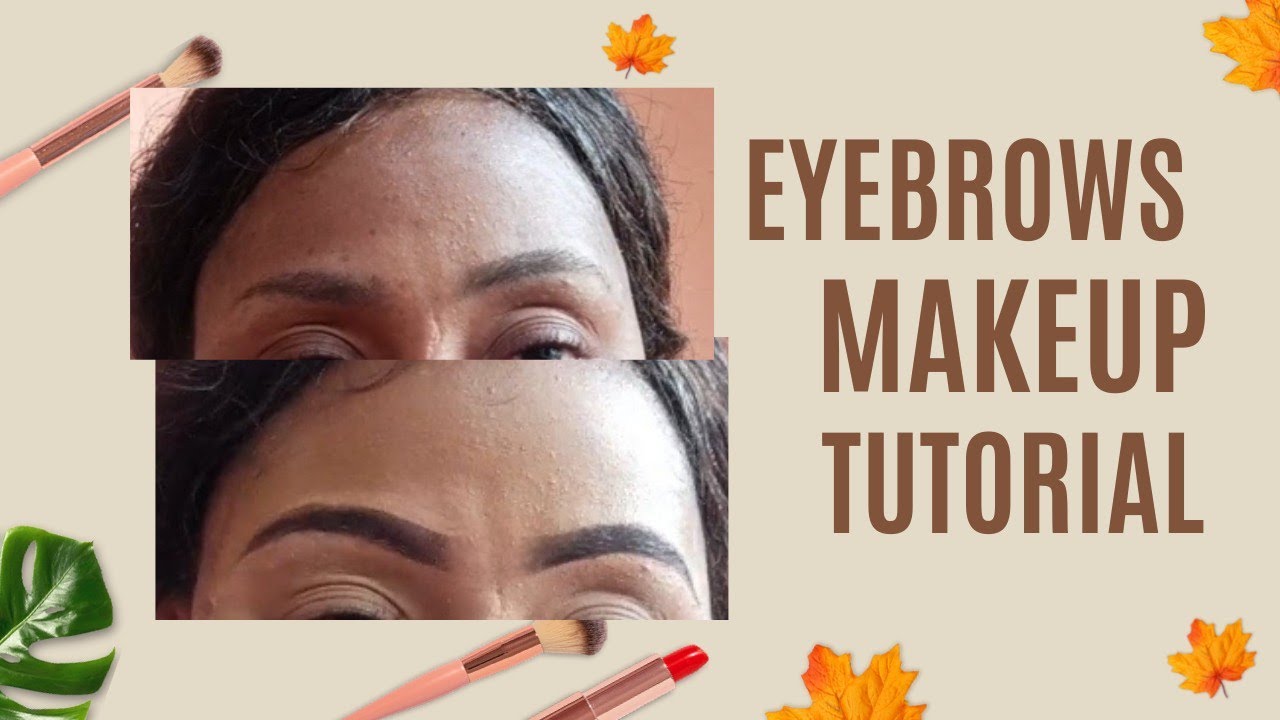 How to draw your eyebrows tutorials 🤗 beginners friendly #kerafams # ...