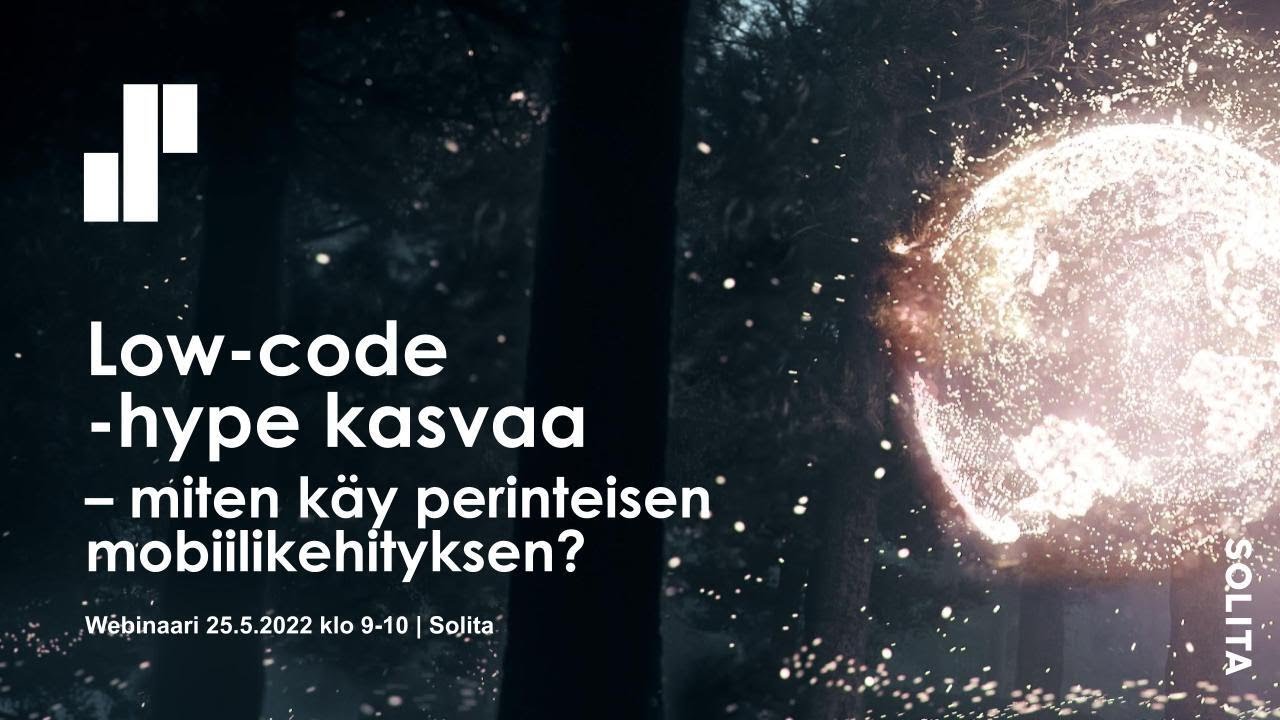 Low-code -hype kasvaa – miten käy perinteisen mobiilikehityksen? - YouTube