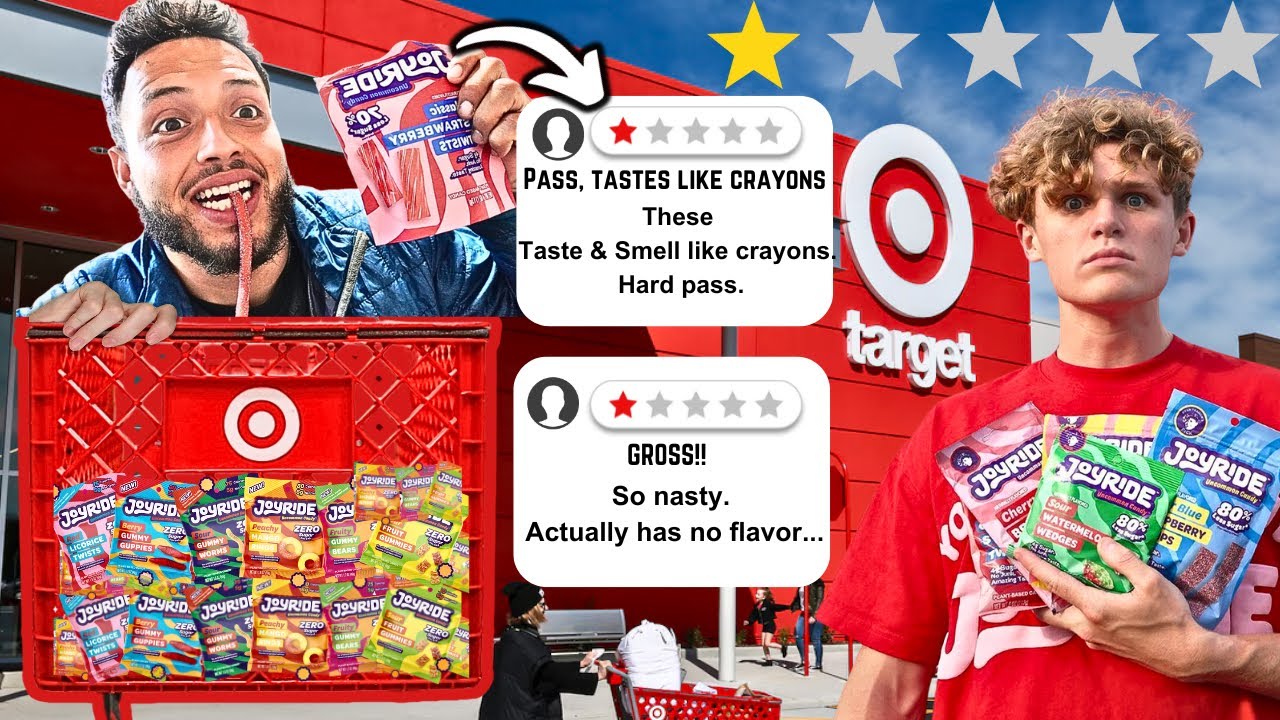 I Tested Ryan Trahan’s Candy 1-STAR Reviews - YouTube