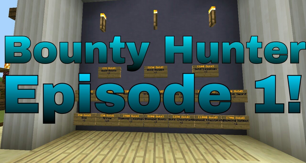Minecraft PE Bounty Hunter #1 ''New Map!'' - YouTube