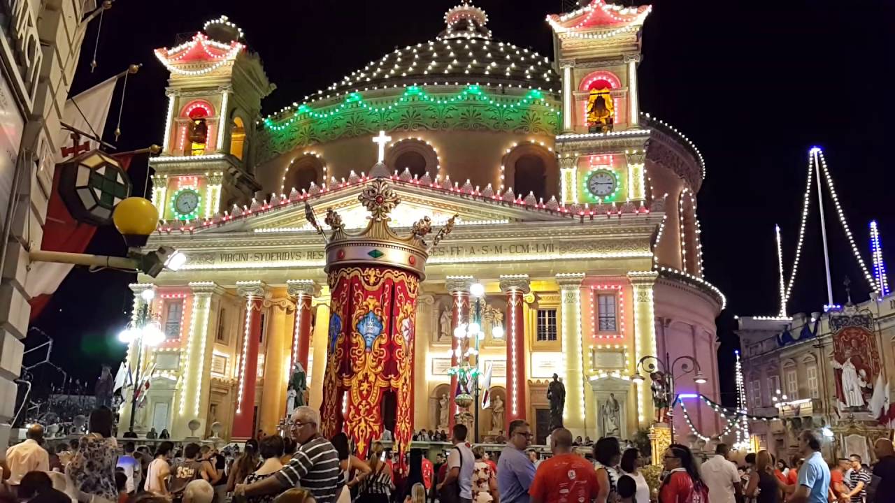 Mosta festa 2016 - YouTube