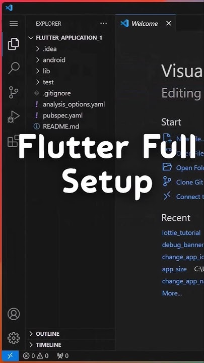 Flutter Full Kurulum - YouTube
