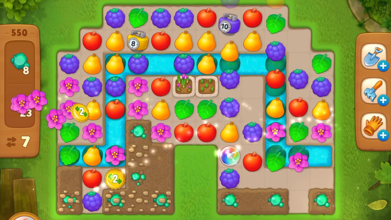 Gardenscape level 550 - YouTube