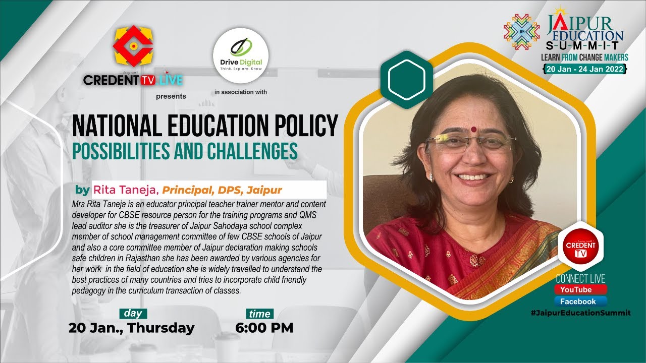national education policy possibilities & challenges |3rd Jaipur ...