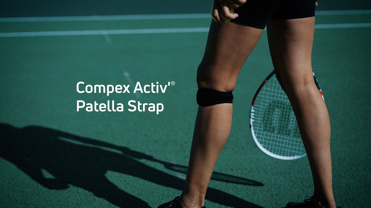 Compex Activ'® Patella Strap - Proprioceptive Support - YouTube