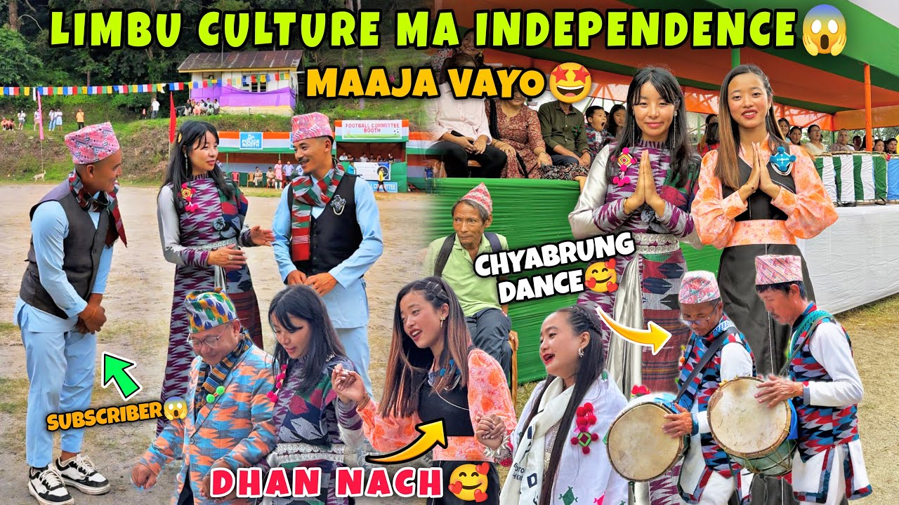 LIMBOO CULTURE MA INDEPENDENCE DAY🥰||ASTO RAMAILO VAYO||SATHI RESEYO😰 ...