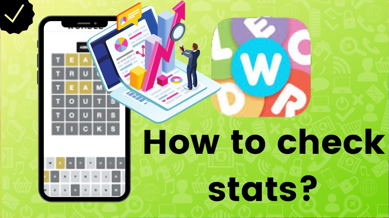 How to check stats on Wordle? - YouTube