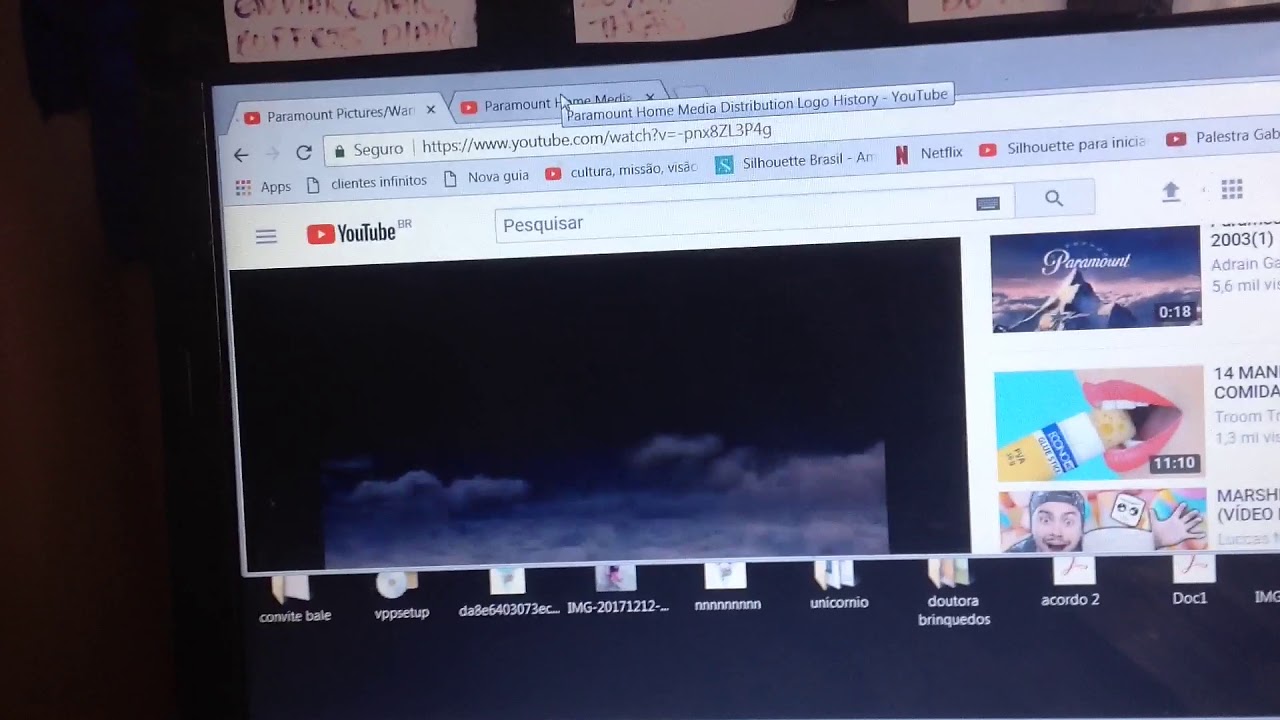 Paramount DVD Logo Main Menu 2003 Widescreen - YouTube