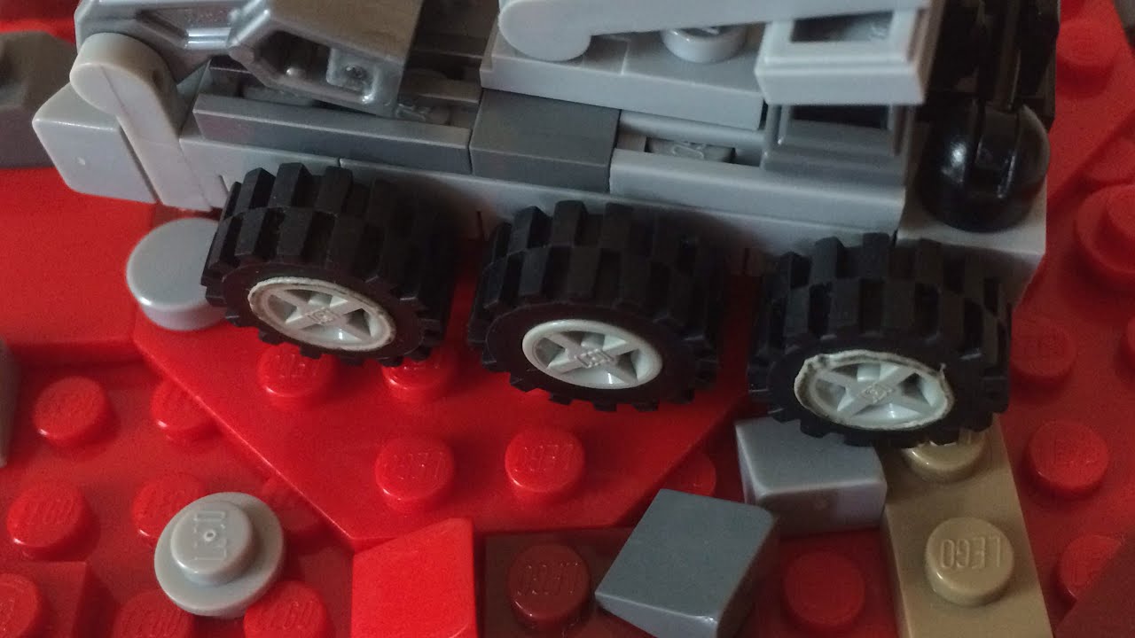 Lego Mars Exploration Mini MOC with Rover - YouTube