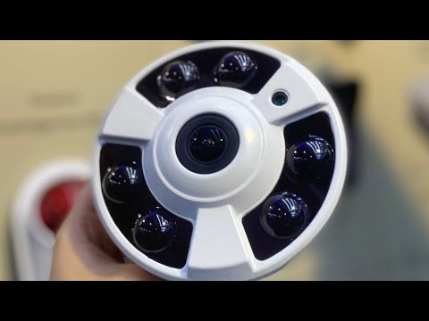 CAMERA FISHEYE METAL 2 MP 3 LEDS ALTA POTENCIA LENTE 1,7 MM - YouTube