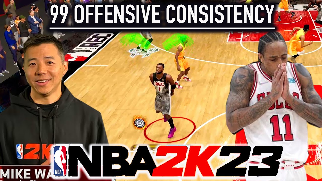 How To Get 99 Offensive Consistency In NBA 2K23 - YouTube
