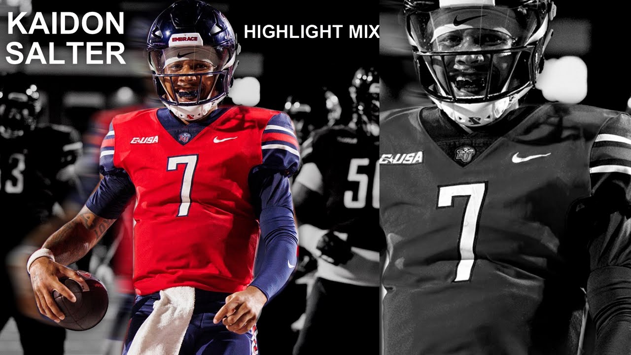 Kaidon Salter Highlight Mix - Liberty Flames Quarterback 2023 - YouTube