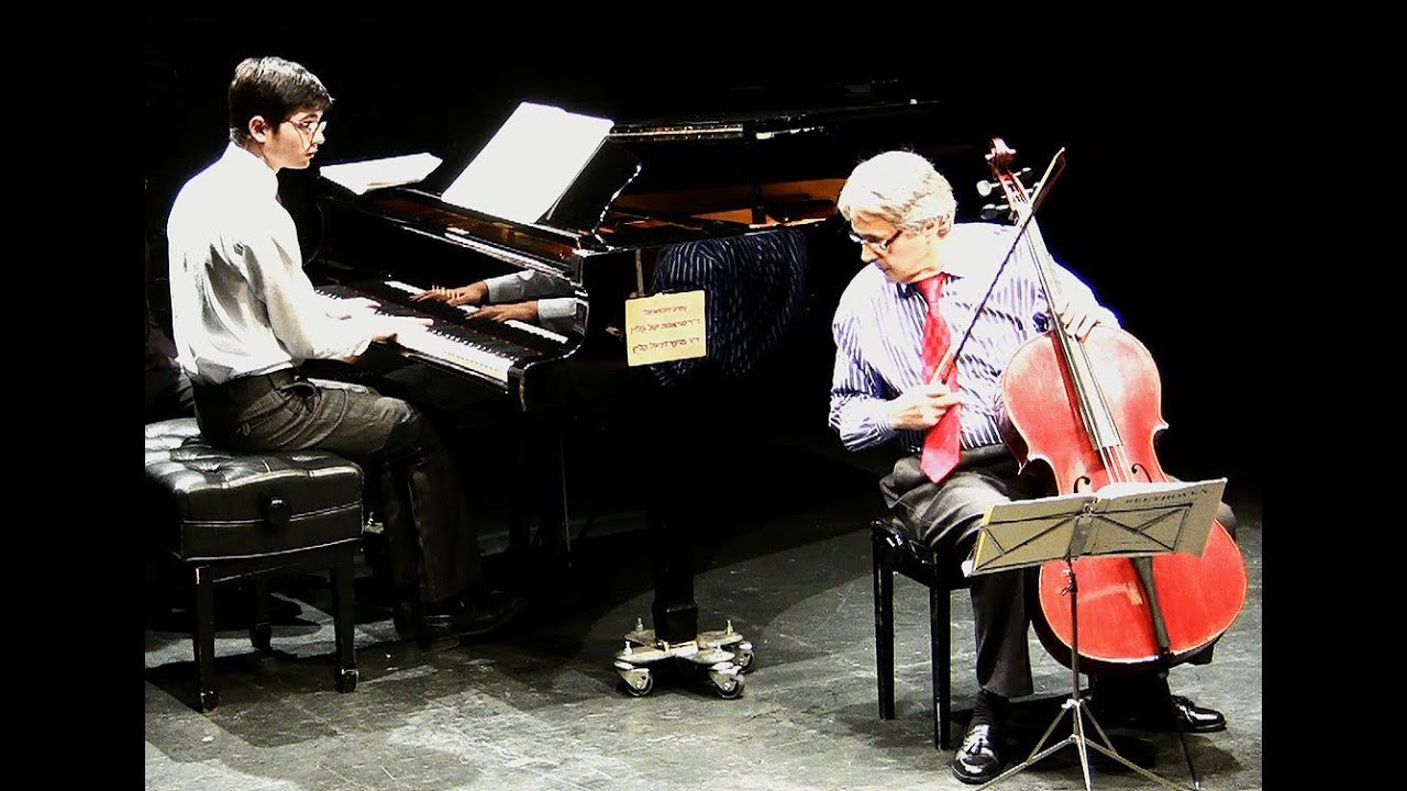Simca Heled and Ariel Lanyi play Chopin Cello Sonata in G minor, Op. 65 ...