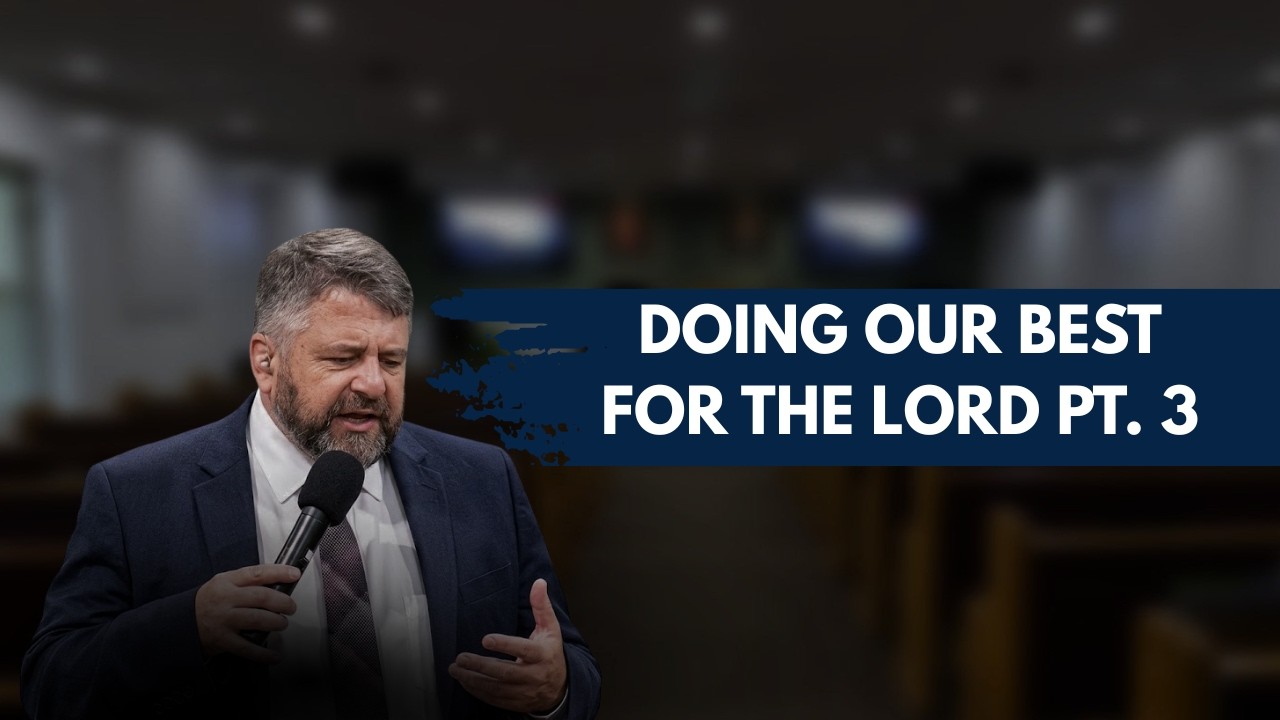 Pastor Shawn Martin "Doing Our Best For The Lord" Pt. 3 - YouTube