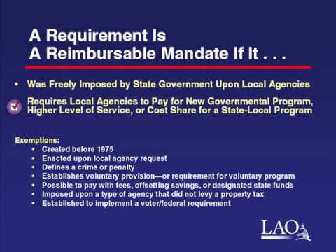 What's a Mandate? Learning through Examples (Segment 1 of 4) - YouTube