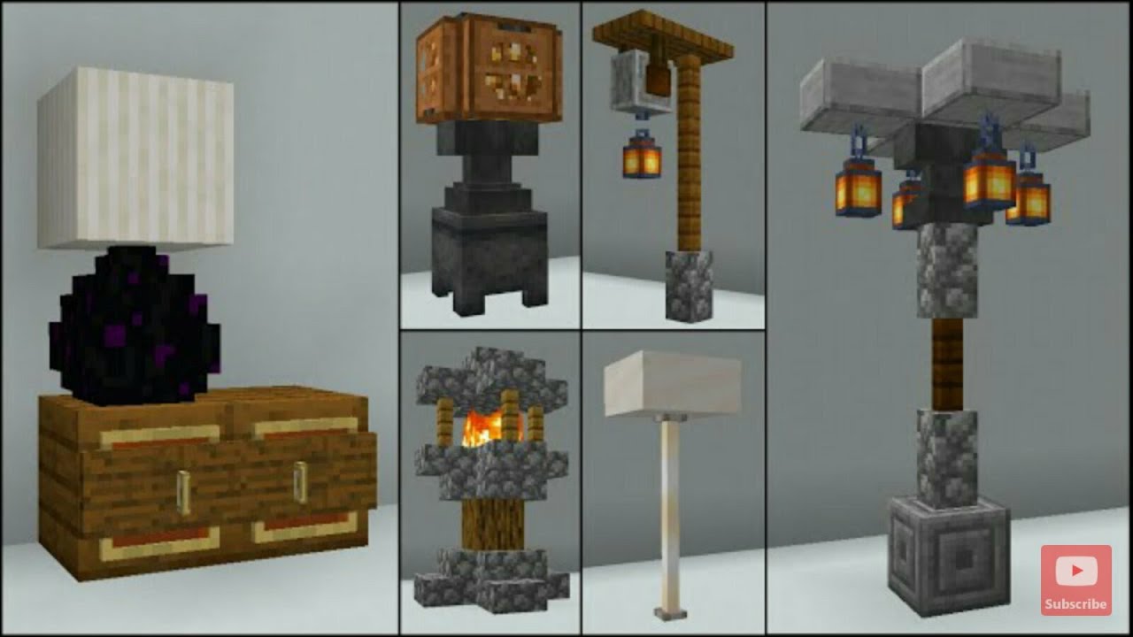 10 ламп в Майнкрафт 😱/ Варюха и Макс play - YouTube